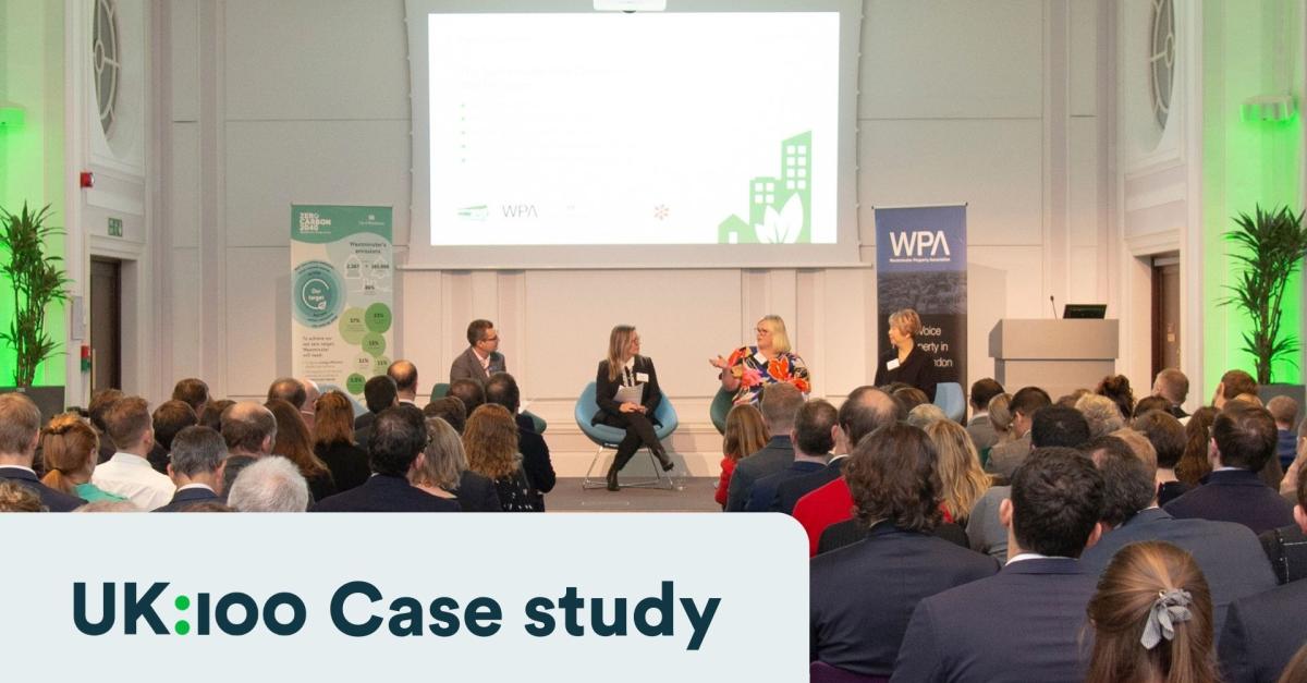 Sustainable City Charter for Westminster businesses | UK100